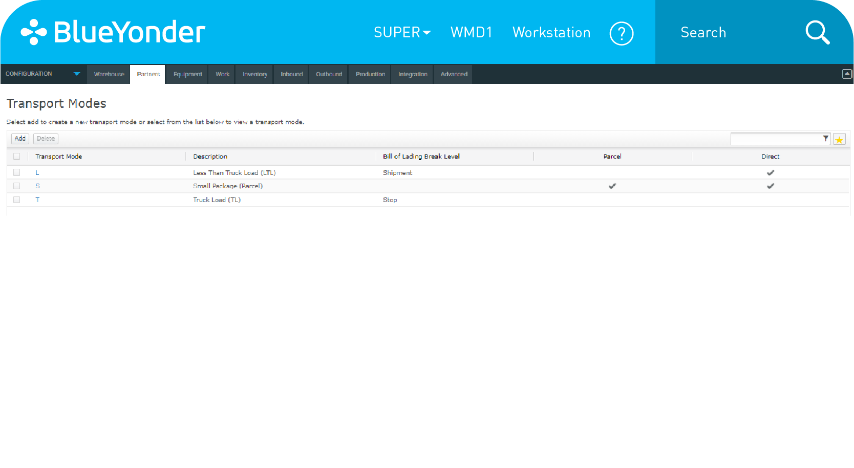 Warehouse Management by Blue Yonder