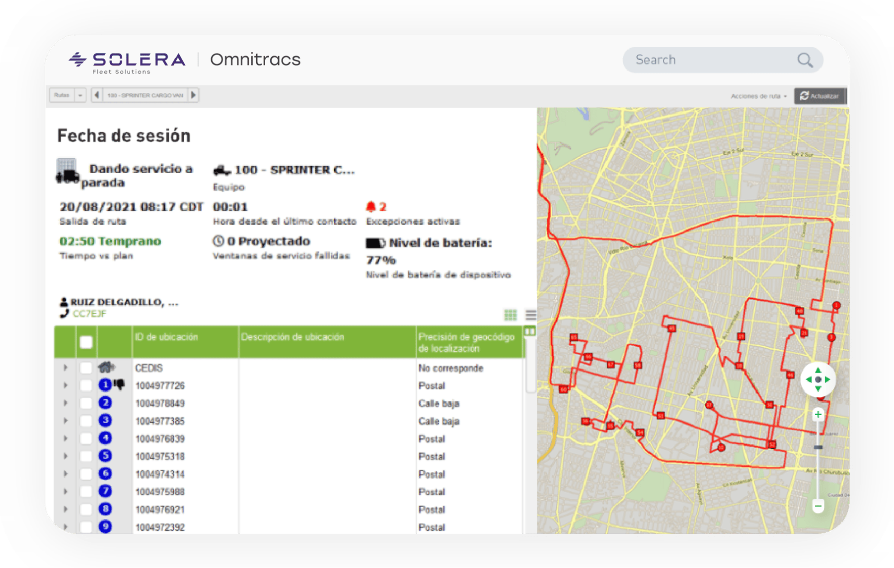 Planificación de rutas de entrega | Roadnet