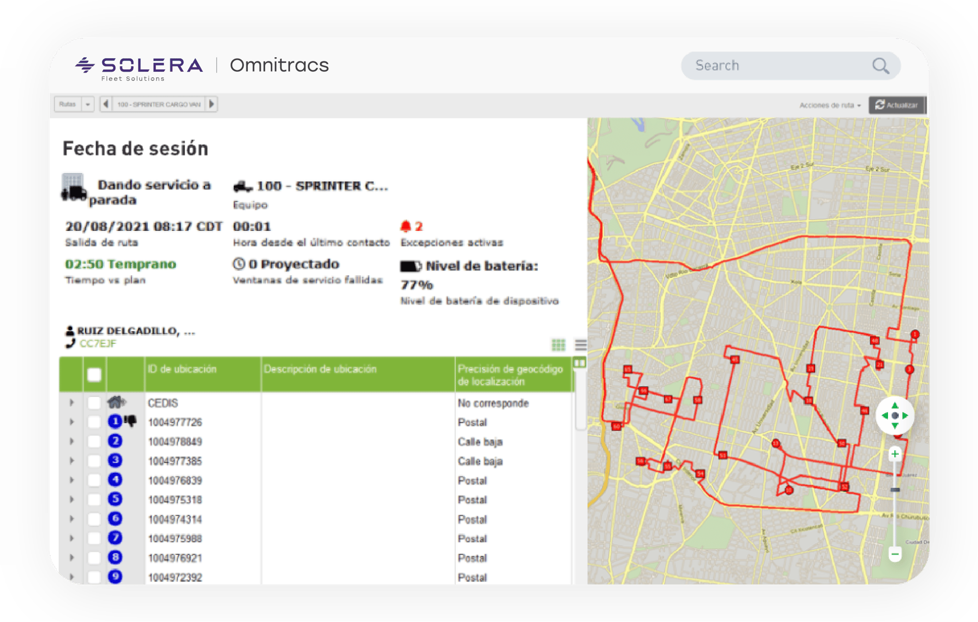 Planificación de rutas de entrega | Roadnet