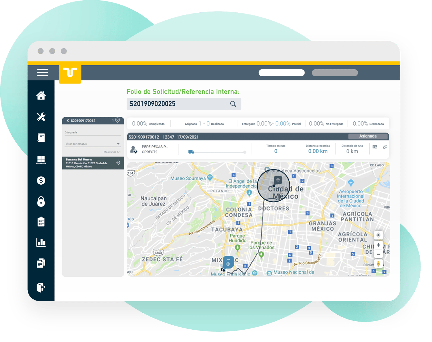 Sistema de gestión de transporte | TMS